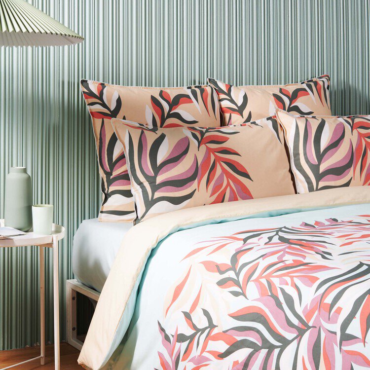 Housse de couette MANGROVE MENTHOL | Housse de couette | Jalla Linge de ...