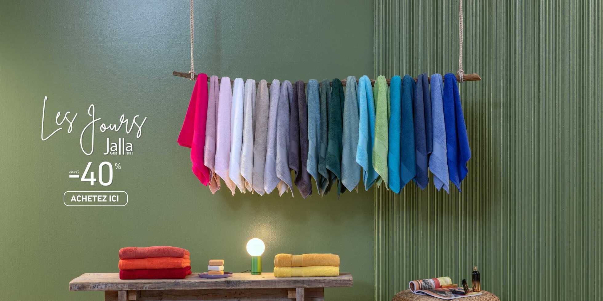 Linge de maison, linge de lit et ensemble de bain - Jalla