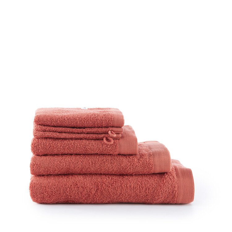 Drap de bain CYRCLE PAPRIKA | Drap de bain | Jalla Linge de Maison